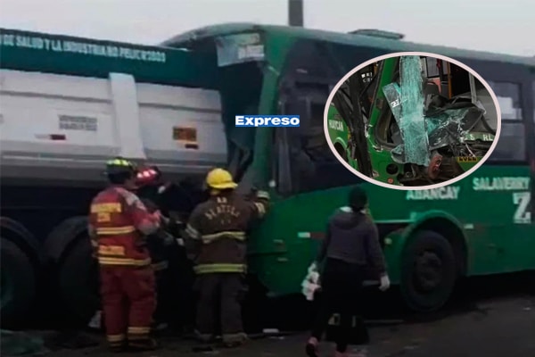 Accidente en autopista Ramiro Prialé deja 16 heridos graves